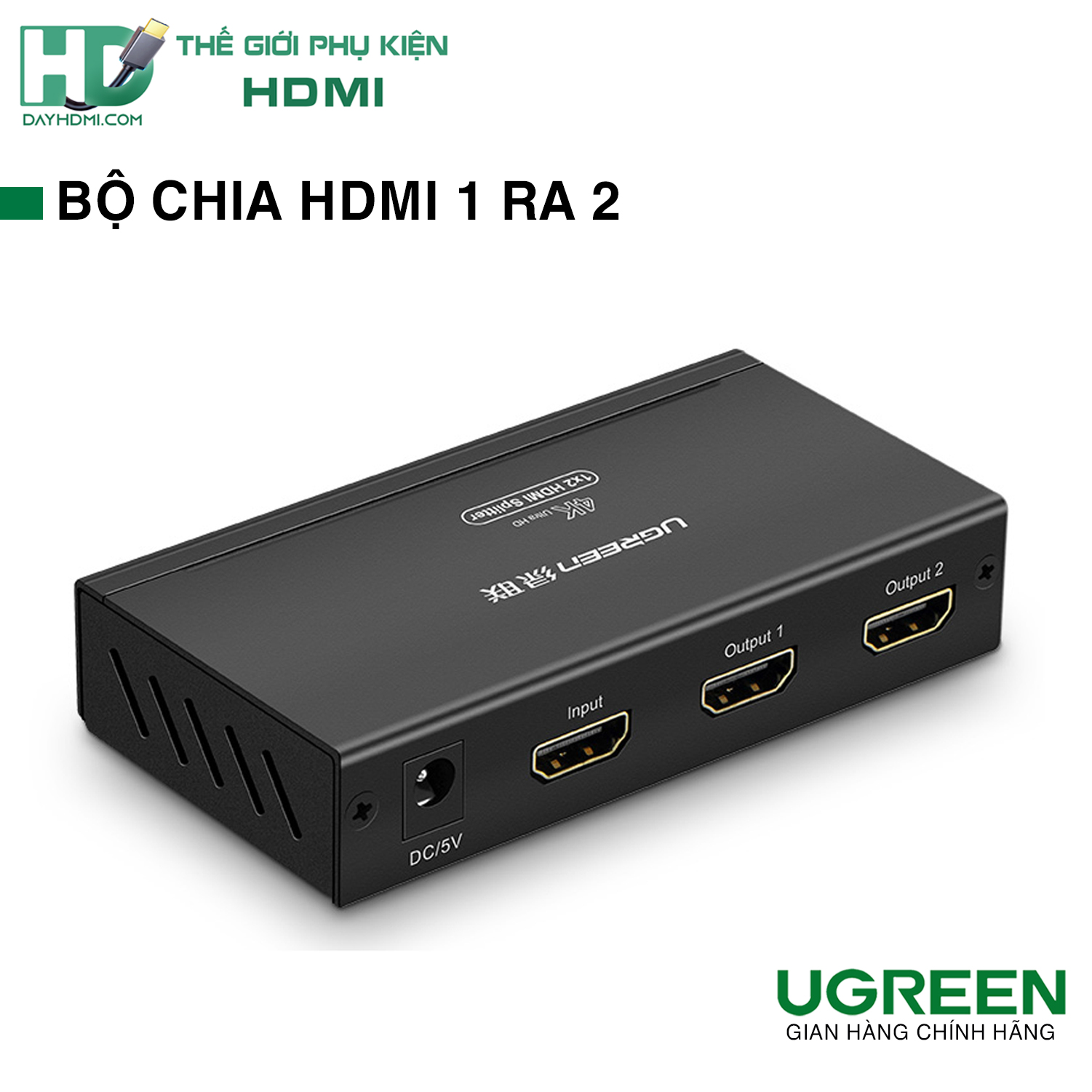 Bộ Chia Hdmi 1 Ra 2 Hỗ Trợ 4K*2K - Dayhdmi.com